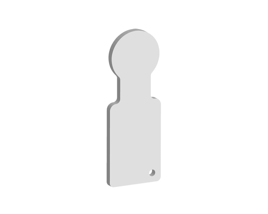 Long Neck Trolley Token (10pcs) – EasyBlanks.co.uk